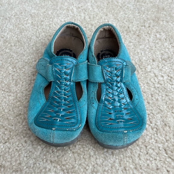 Livie & Luca | Shoes | Livie Luca Blue Suede Toi Toi Shoes | Poshmark